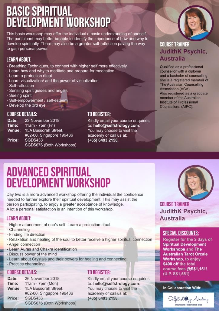 Collaboration: Advanced Spiritual Development Workshop - Selfstrology